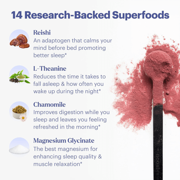 Meh: 3-Pack: MoonBrew Nighttime Superfoods Natural Sleep Aid Drink Mix