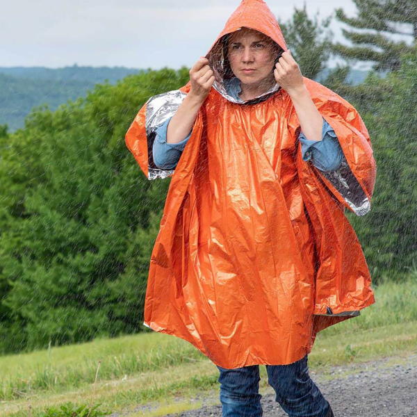 MorningSave: 2-Pack: Go Time Gear Emergency Survival Life Poncho