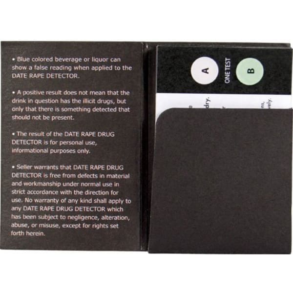 MorningSave: Date Rape Drug Detector Cards