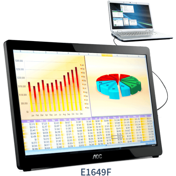 Meh: AOC 16" USB Monitor (Refurbished)