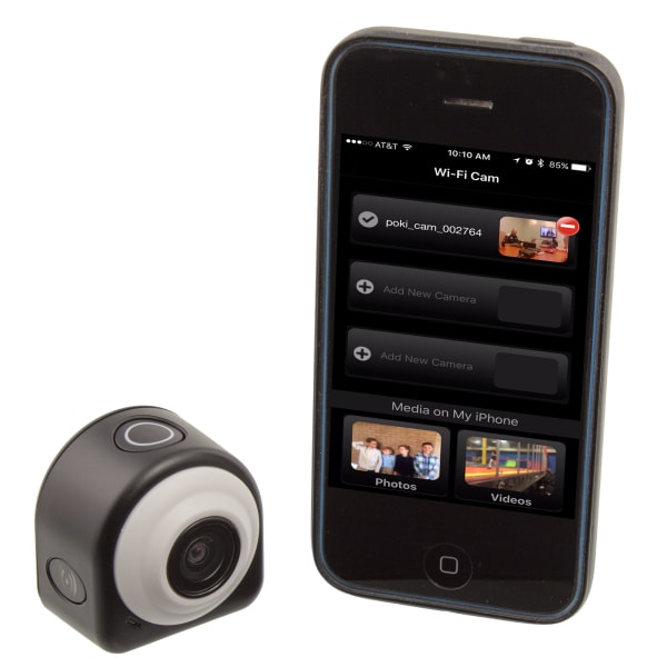 MorningSave: Poki Cam by VuPoint 1080p HD Mini WiFi Lifestyle Action Camera