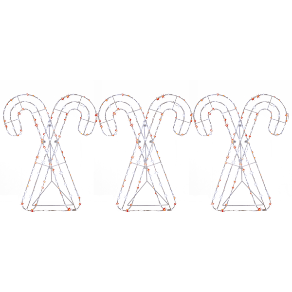 MorningSave: Mr. Christmas 3-Piece Folding Candy Canes Set