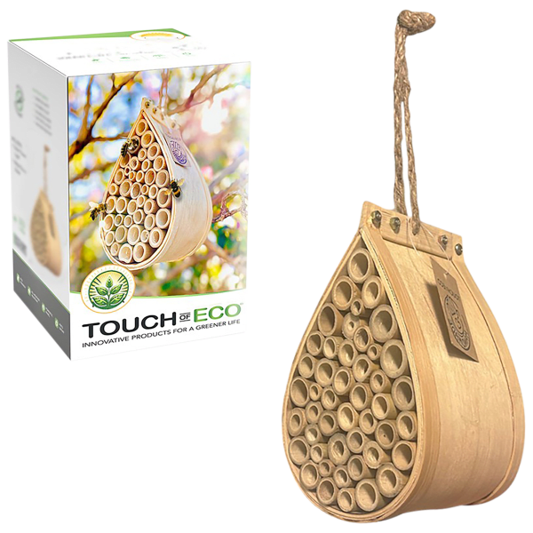 MorningSave: Touch Of ECO Outdoor Hanging Pollination Palace Bee House