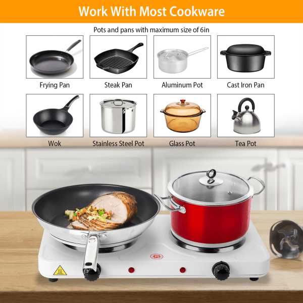 MorningSave: Fresh Fab Finds 2000W 5-Gear Portable Dual Electric Burner