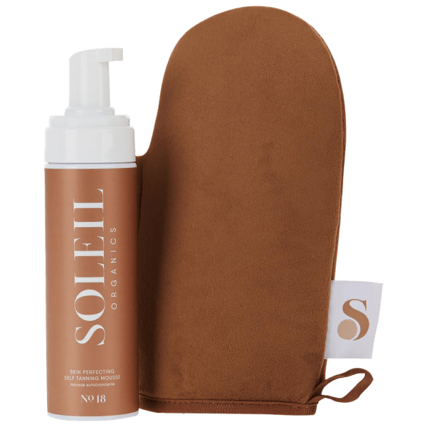 MorningSave: Soleil Organics Mousse & Mitt Dual-Action Self Tanning Set