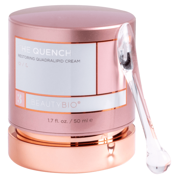 MorningSave: Beautybio The Quench Quadralipid Cream with Cosmetic Bag