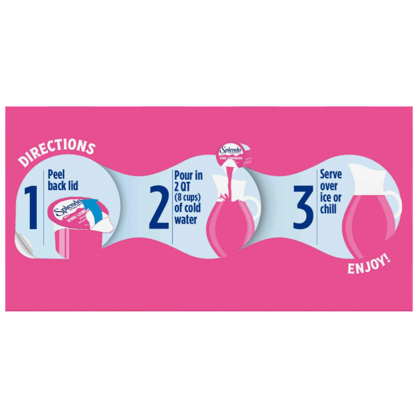 SideDeal: 72-Pack: Splenda Peel & Pour Sweet Tea & Pink Lemonade Drink ...