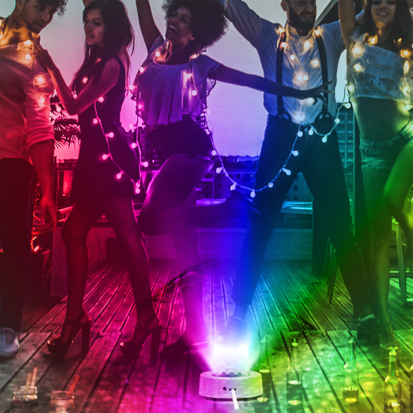 MorningSave: Tech Theory Illuminated Sound Activated Party Light