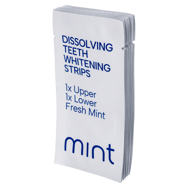 MorningSave: Mint Dissolving Teeth Whitening Strips (14 Treatments)
