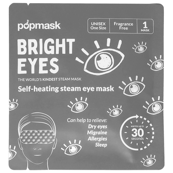 MorningSave: 18-Pack: Popmask Bright Eyes Self-Warming Eye Masks