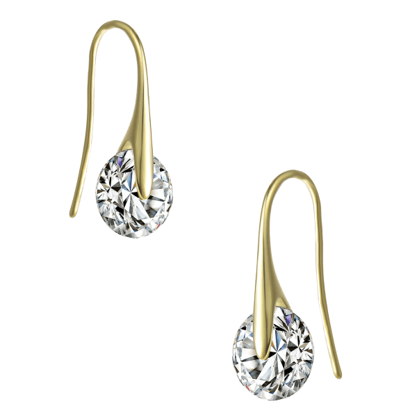 MorningSave: Stella Valentino 8 Carat TW Round Moissanite Solitaire ...