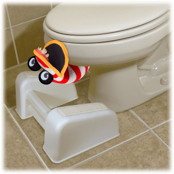 Meh: 2-Pack of Health and Wellness Relax Toilet Foot Rests