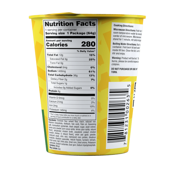 SideDeal: 24-Pack: Rap Snacks Lemon Pepper Chicken Ramen (Best By March ...