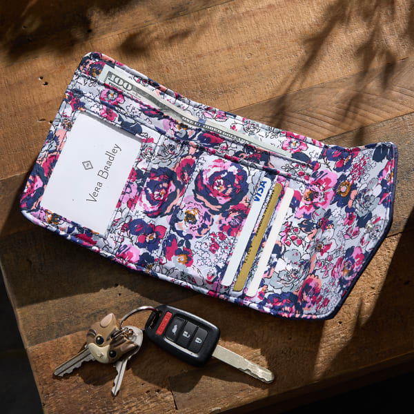 MorningSave: Vera Bradley Ultralight RFID Mini Tri-Fold Wallet