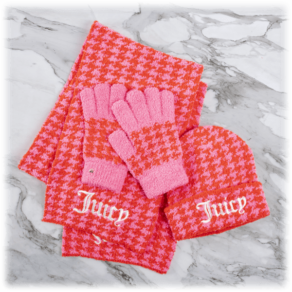 SideDeal: Juicy Couture Houndstooth Cold Weather Set