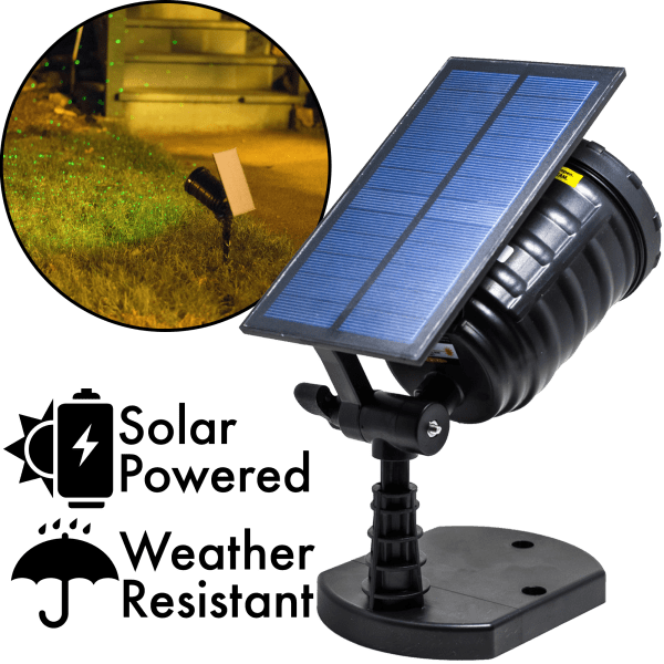 MorningSave: Solar-Powered Laser Landscape Projector by Ivomax