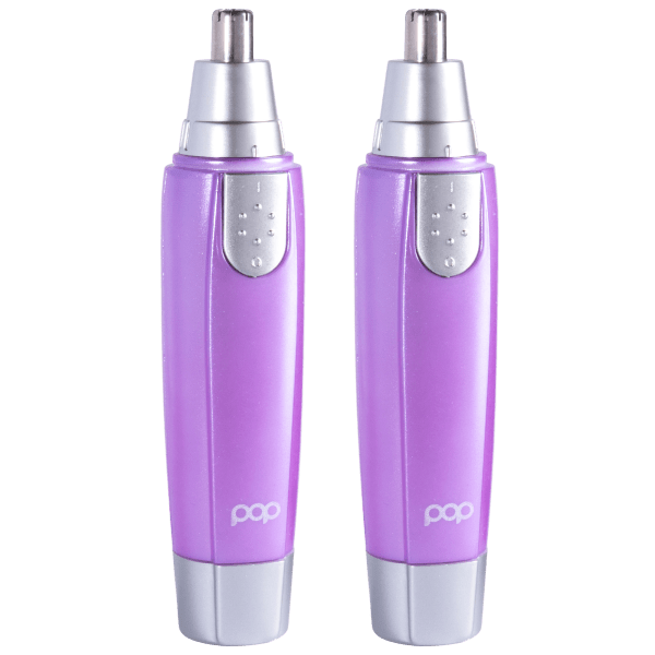 MorningSave: 2-Pack: Pop Sonic Ear & Nose Hair Trimmer