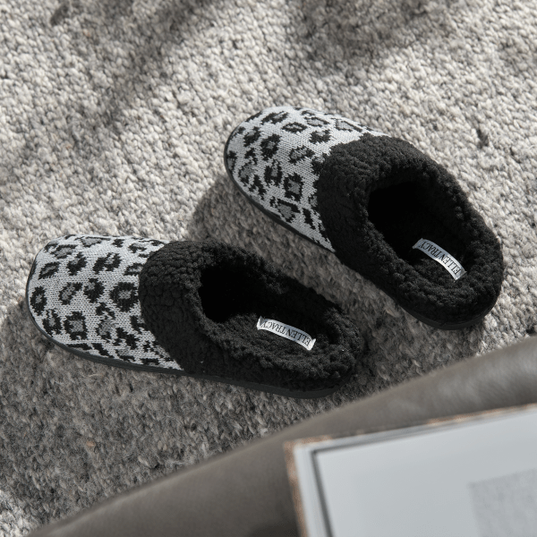 MorningSave: Ellen Tracy Women Knit Slipper with Sherpa Collar
