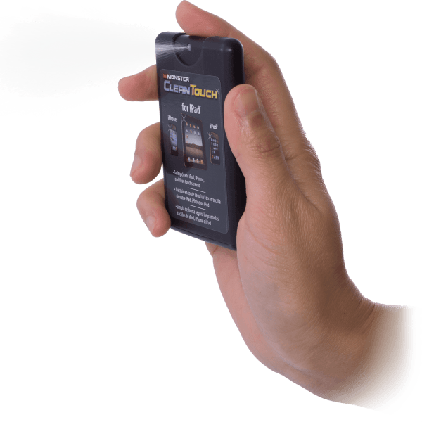 Meh: 3-Pack: Monster CleanTouch Spray and Microfiber Cloths