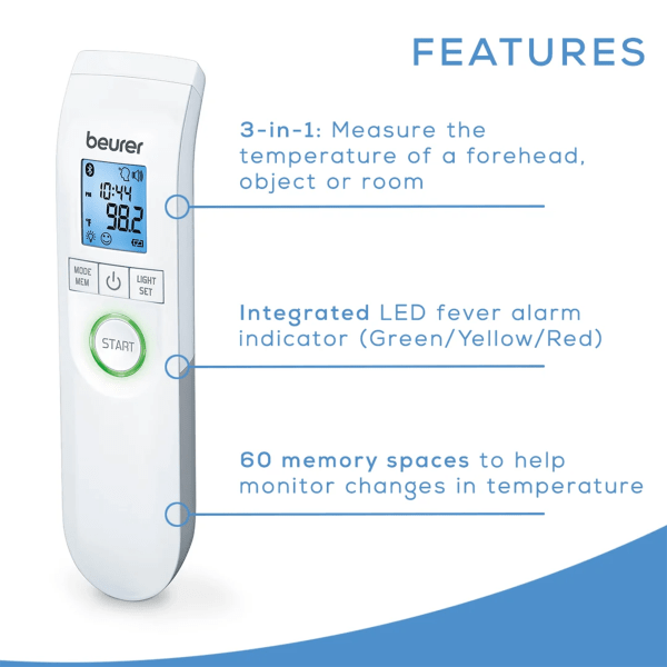MorningSave: Beurer Bluetooth Non-Contact Infrared Thermometer