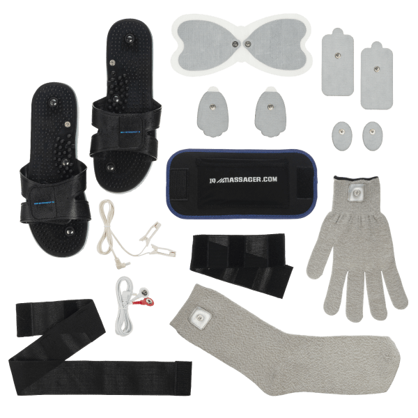 MorningSave: IQ 12-Piece Accessory Kit (Works with all TENS devices)