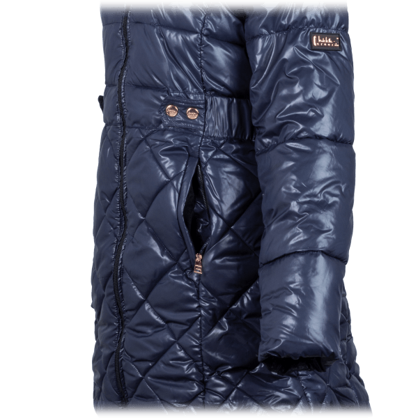 MorningSave: Nicole Miller Hooded Parka Jacket with Faux Fur Trim Hood