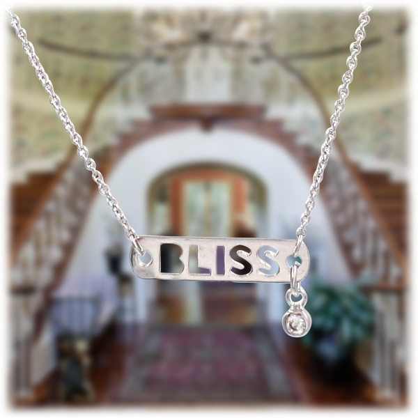 MorningSave: Savvy Cie "Bliss" Pendant Necklace in Rhodium Plated