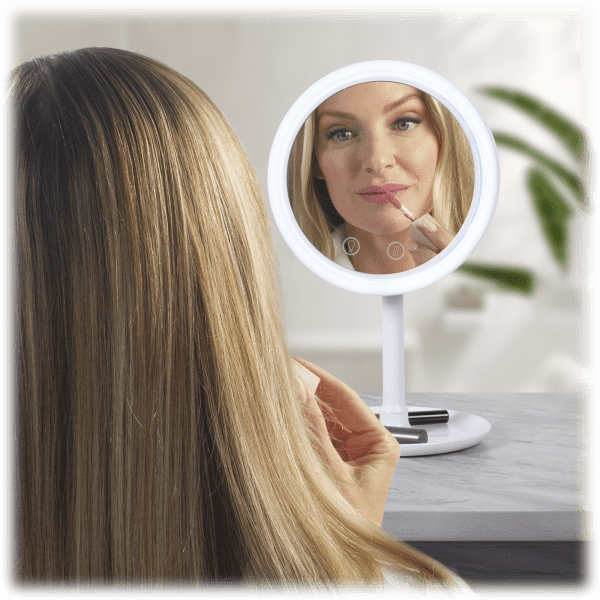 MorningSave: NuvoMed Breeze LED Makeup Mirror with Fan