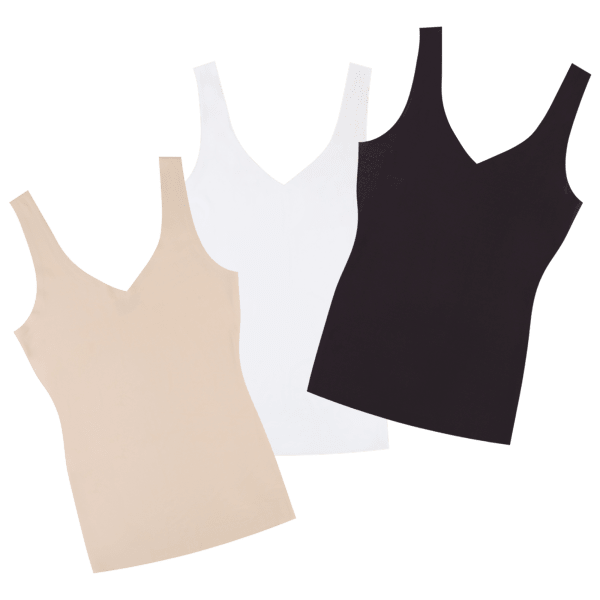 MorningSave: 3-Pack: Hanes Shaper Tanks