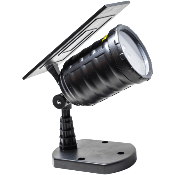 MorningSave: Solar-Powered Laser Landscape Projector by Ivomax