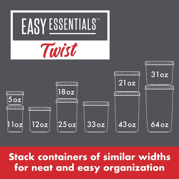 Meh: Lock n Lock Easy Essentials 48-Piece Twist Food Storage Set