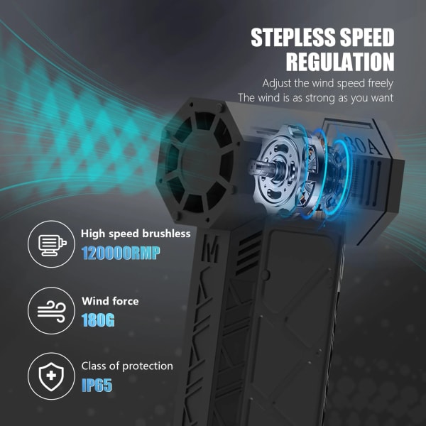 MorningSave: Pursuit Jump Starter Kit with Handheld Rechargeable Fan/Vacuum