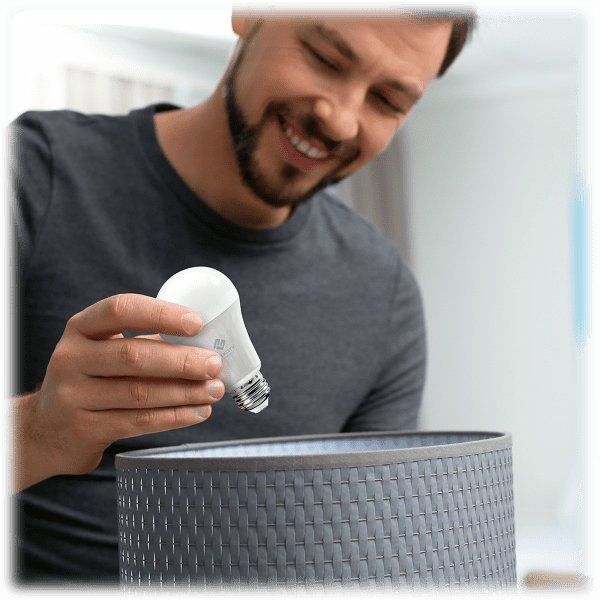 Meh: 6-Pack: Etekcity Smart Led Dimmable Cool-To-Warm Light Bulbs