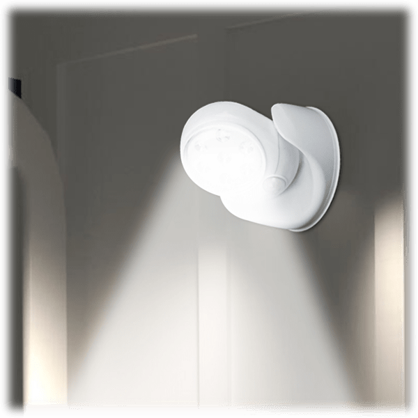 MorningSave: 2-Pack: Titan Cordless Motion Sensor Swivel Lights