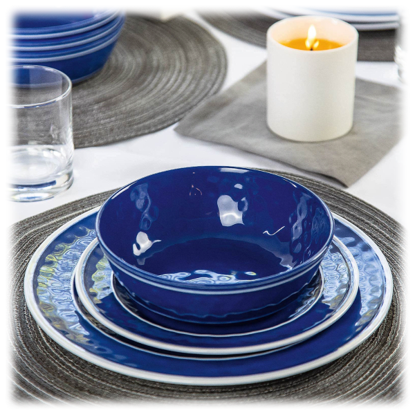 MorningSave: Craft & Kin 12-Piece Melamine Dinnerware Set