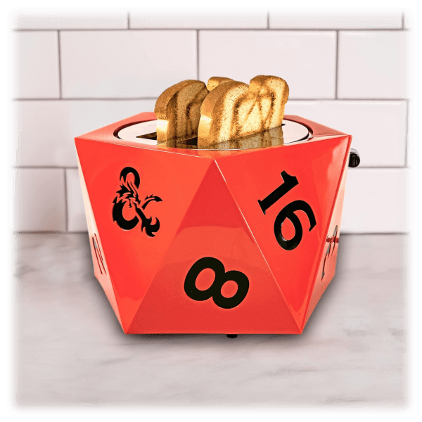 Meh: Uncanny Brands Dungeons And Dragons Halo 2-Slice Toaster