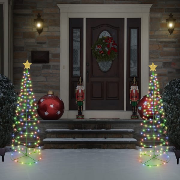 MorningSave: 2-Pack: Touch Of ECO Merrylite Solar LED Metal Christmas ...