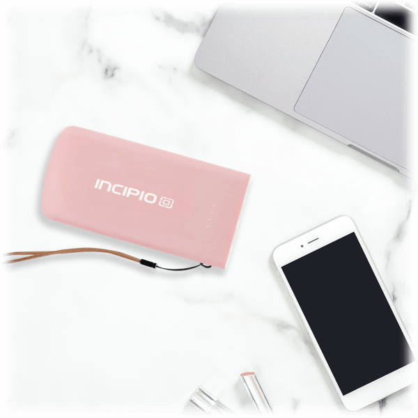 MorningSave: Incipio 10,000 mAh Power Bank with Wristlet Strap in Pink