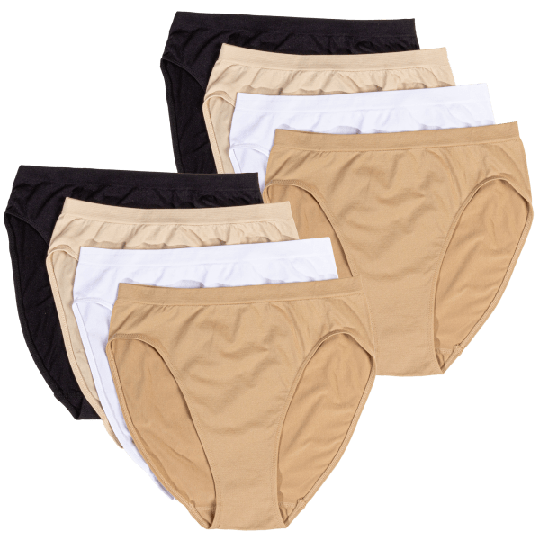 SideDeal: 8-Pack: Rhonda Shear Ahh! Seamless Briefs
