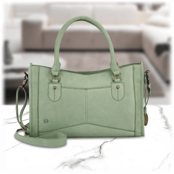 MorningSave: Born Genuine Leather Eva Satchel