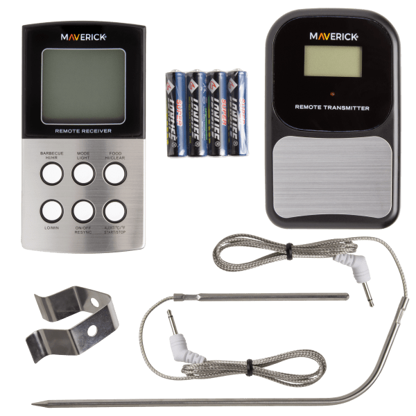SideDeal: 2-Pack: Maverick Wireless Remote Thermometer with 2-High Heat ...