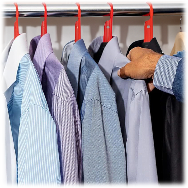 SideDeal: 3 or 6-Pack: Hangfold Travel Hangers (Red)