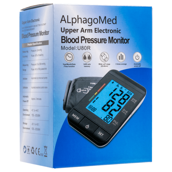 MorningSave: Alphagomed Upper Arm Electronic Blood Pressure Monitor