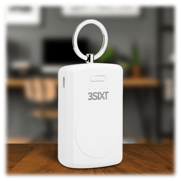 MorningSave: 3SIXT JetPak Apple Watch Power Bank with keychain - 1000mAh