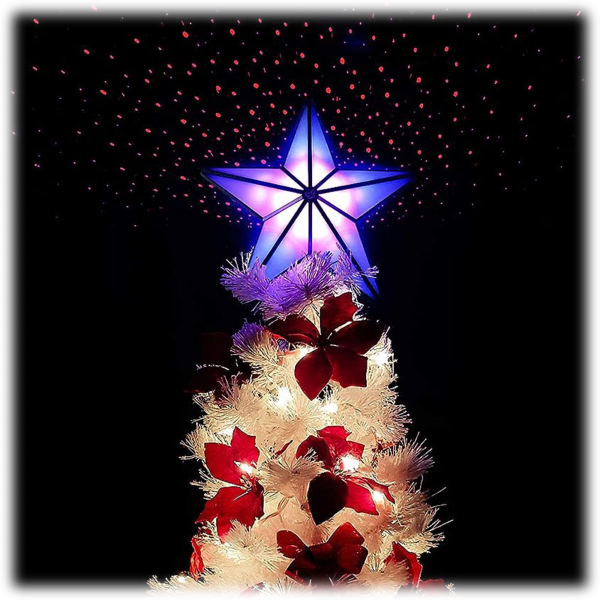 MorningSave: BlissLights Laser Star Projection Christmas Tree Topper