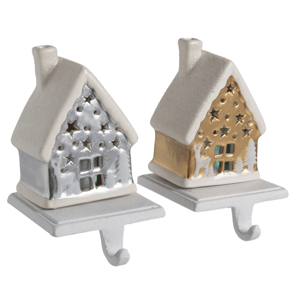 SideDeal: 2-Pack: Winter Lane Handpainted 2-In-1 Removable House ...