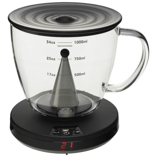 Meh: Victor & Victoria TaC brew Tea & Coffee Pots, Filter and Timer