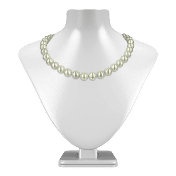 MorningSave: VANUATU COLLECTION Chantilly Lace 11-12mm Pearl Necklace
