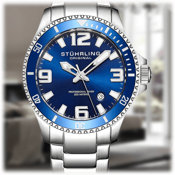 MorningSave: Stuhrling Men's Regatta Champion Quartz 42mm Diver Watch