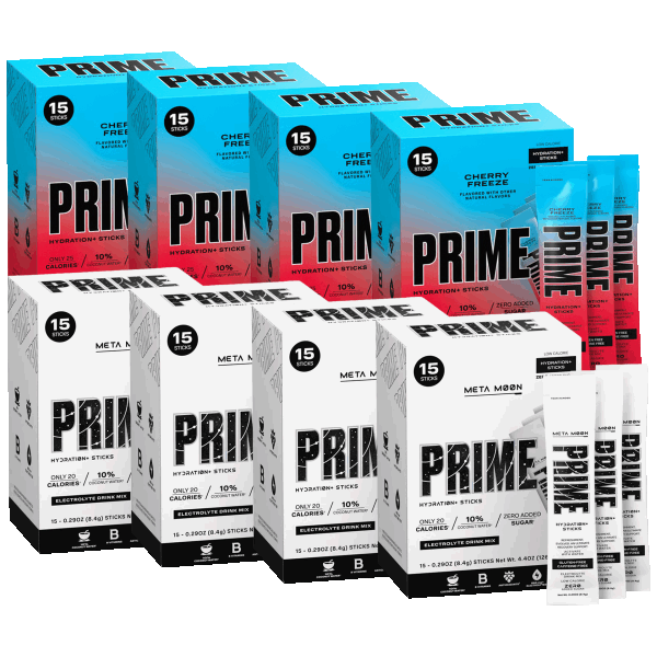 Meh: 120-Pack: Prime Hydration+ Sticks